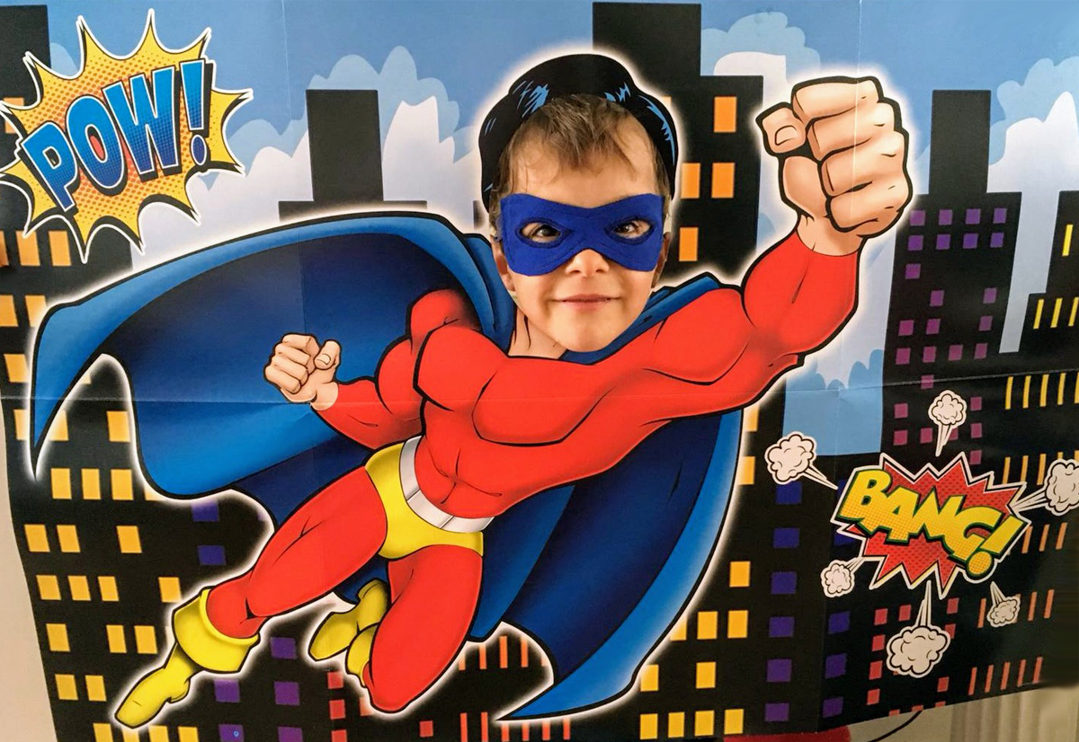 Superhelden thema - Feestkoters